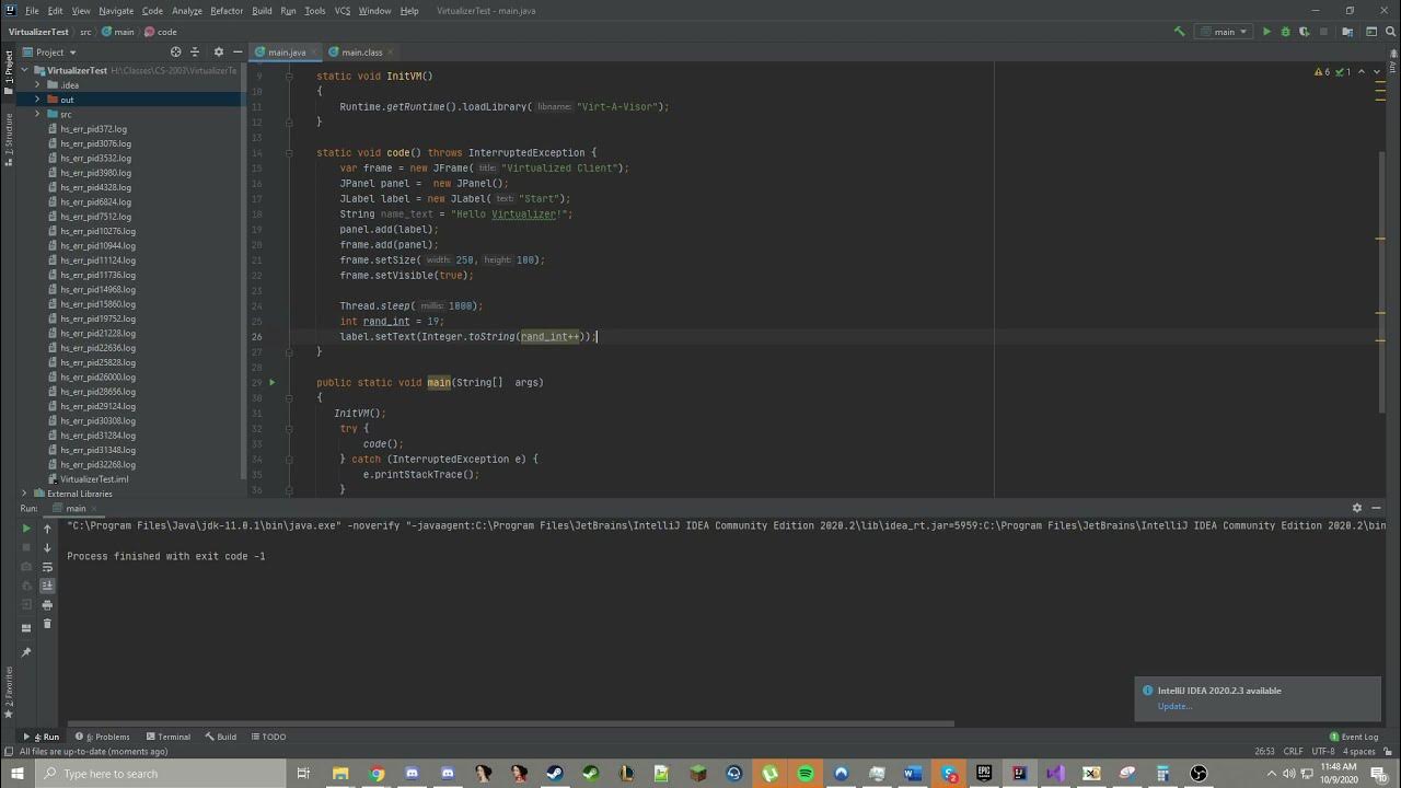 Java Bytecode Virtualizer Demo - YouTube