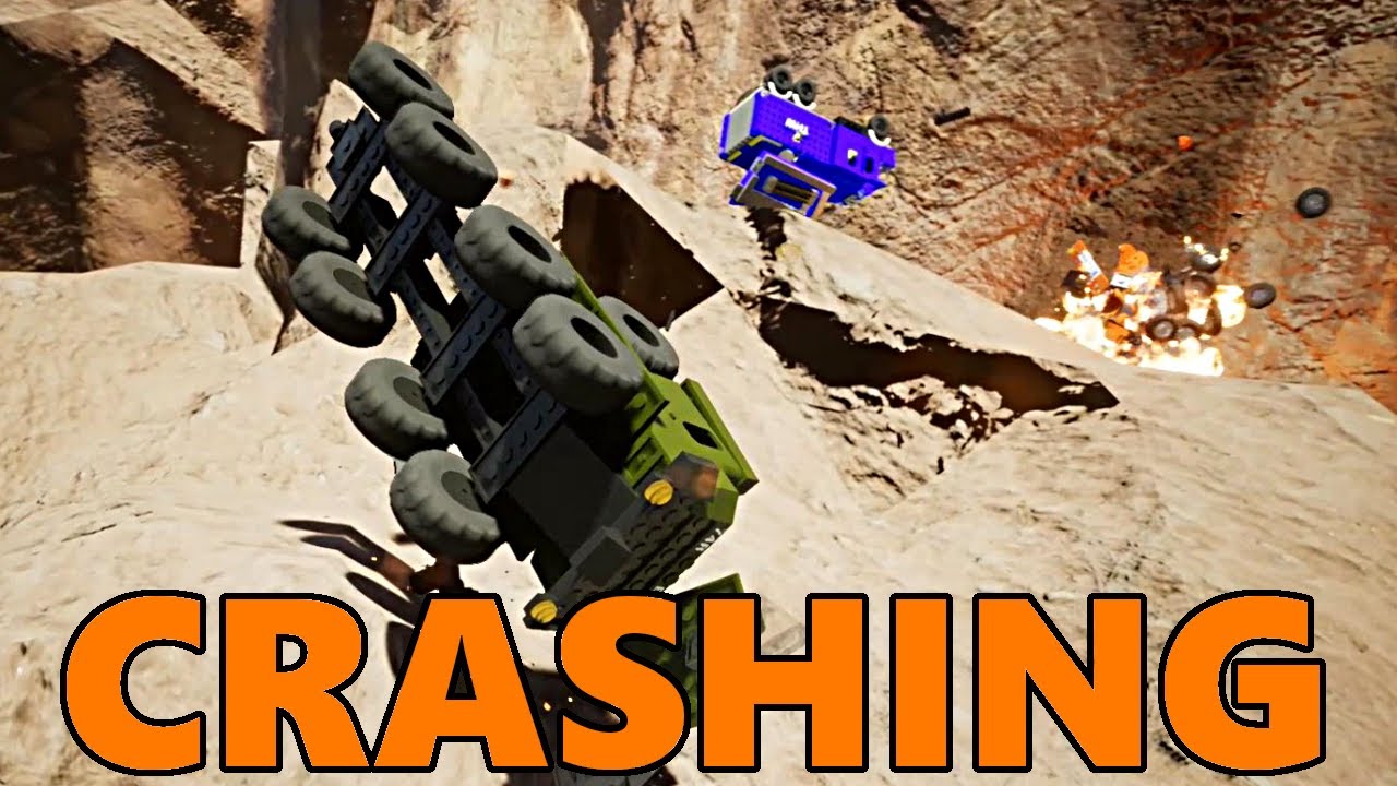 Brick Rigs SLOW MOTION CRASH TESTING | Train, Semi-Truck, Nuke Launcher ...