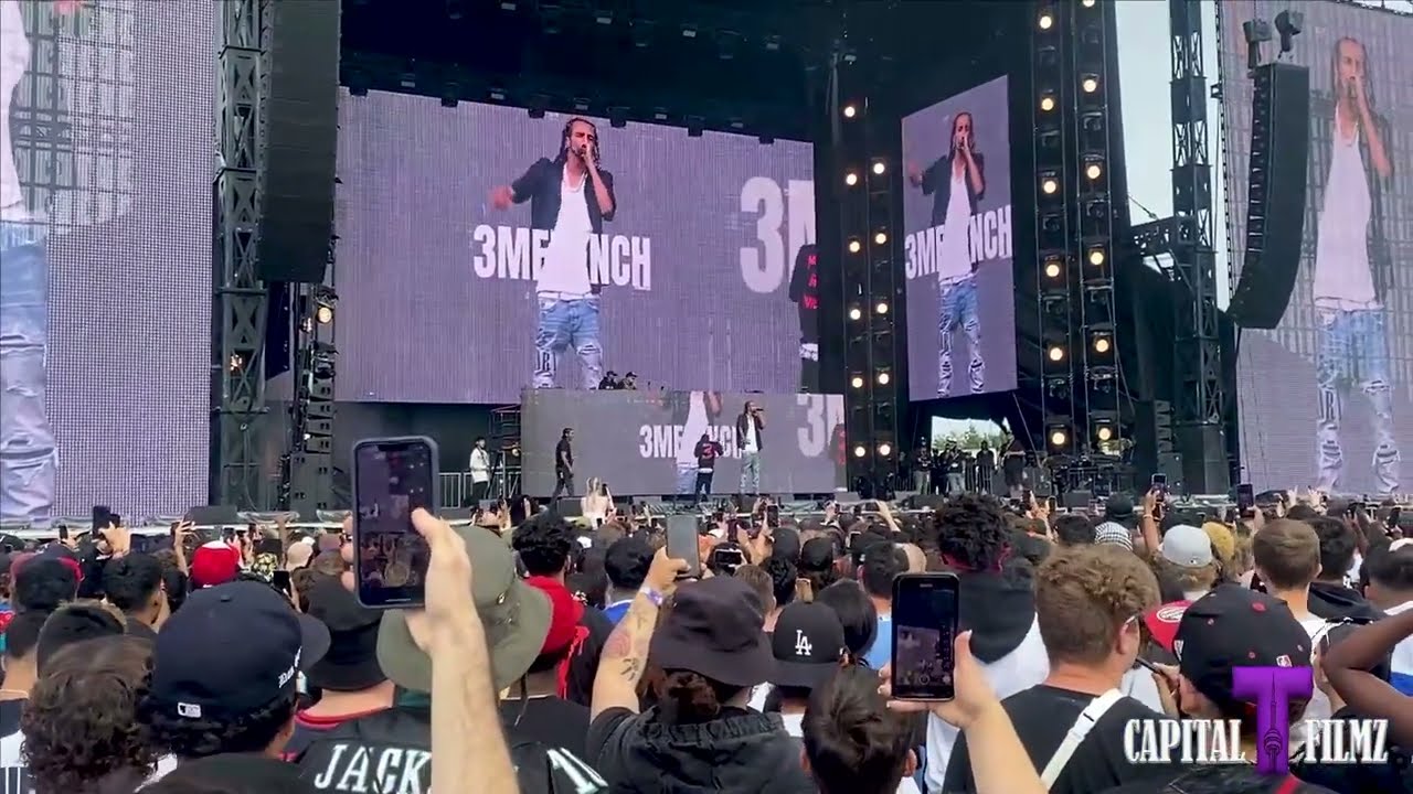 3M French & Pengz CLE TAKEOVER @ Rolling Loud Toronto 2022 - YouTube