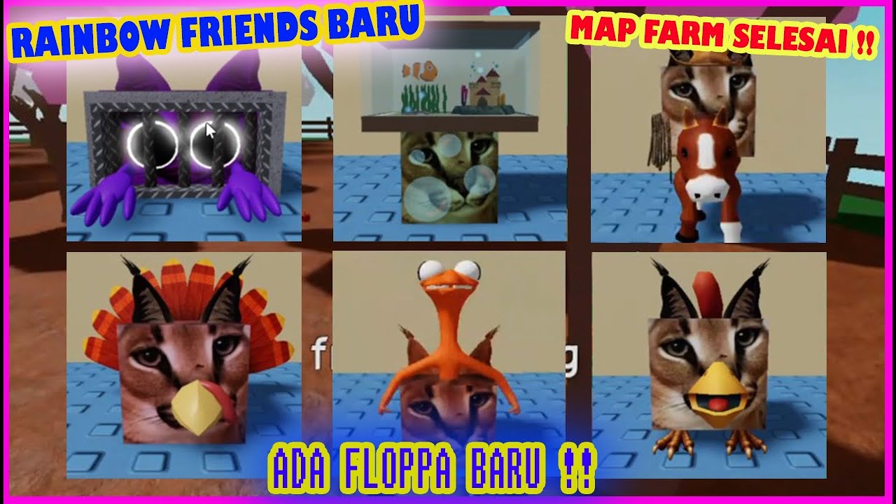 DRAMA FLOPPA !! MORPH Floppa BARU di Rumah Besar - ROBLOX INDONESIA NO ...