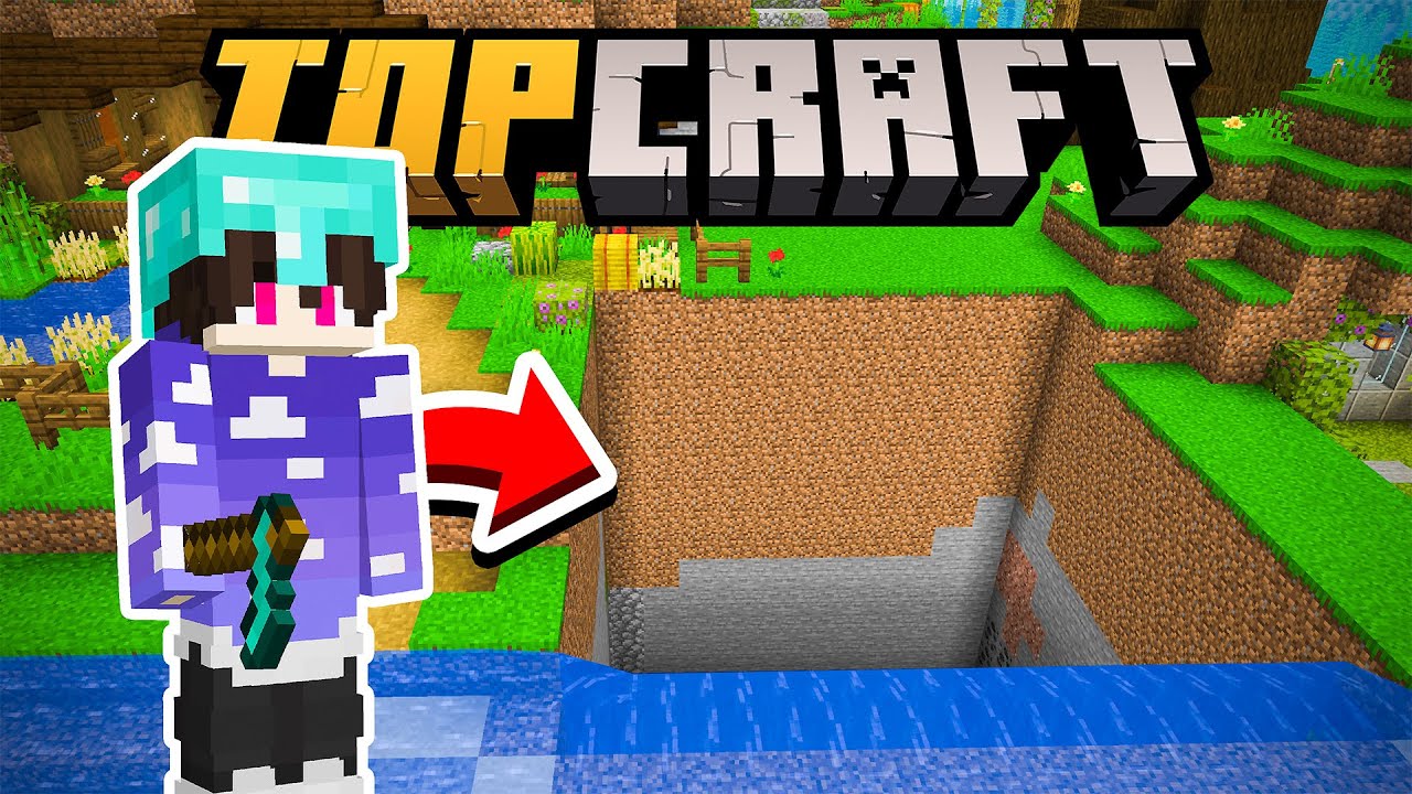 QUEBRANDO UM CHUNK TODA na ENXADA!!! - TopCraft Ep.03 (Minecraft 1.17 ...