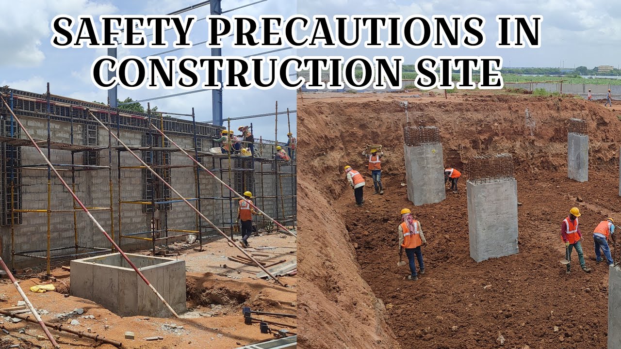 Construction safety 🏗️👷‍♂️| Safety precaution while working in ...