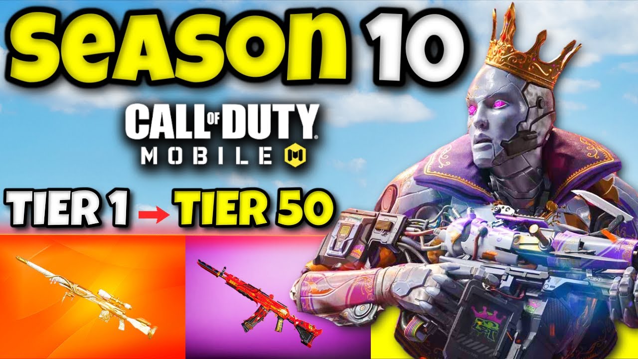 *NEW* SEASON 10 BATTLE PASS MAXED IN COD MOBILE - YouTube