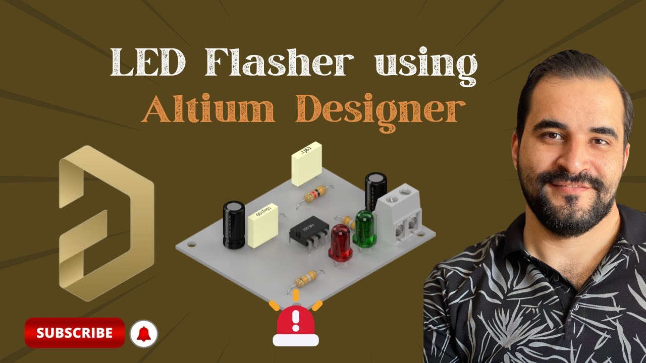 LED Flasher using Altium Designer - YouTube
