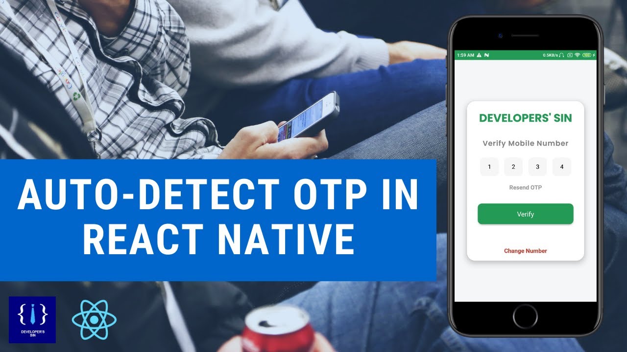 Auto Detect OTP In React Native react native otp verify YouTube Auto Detect OTP In React Native react native otp verify YouTube