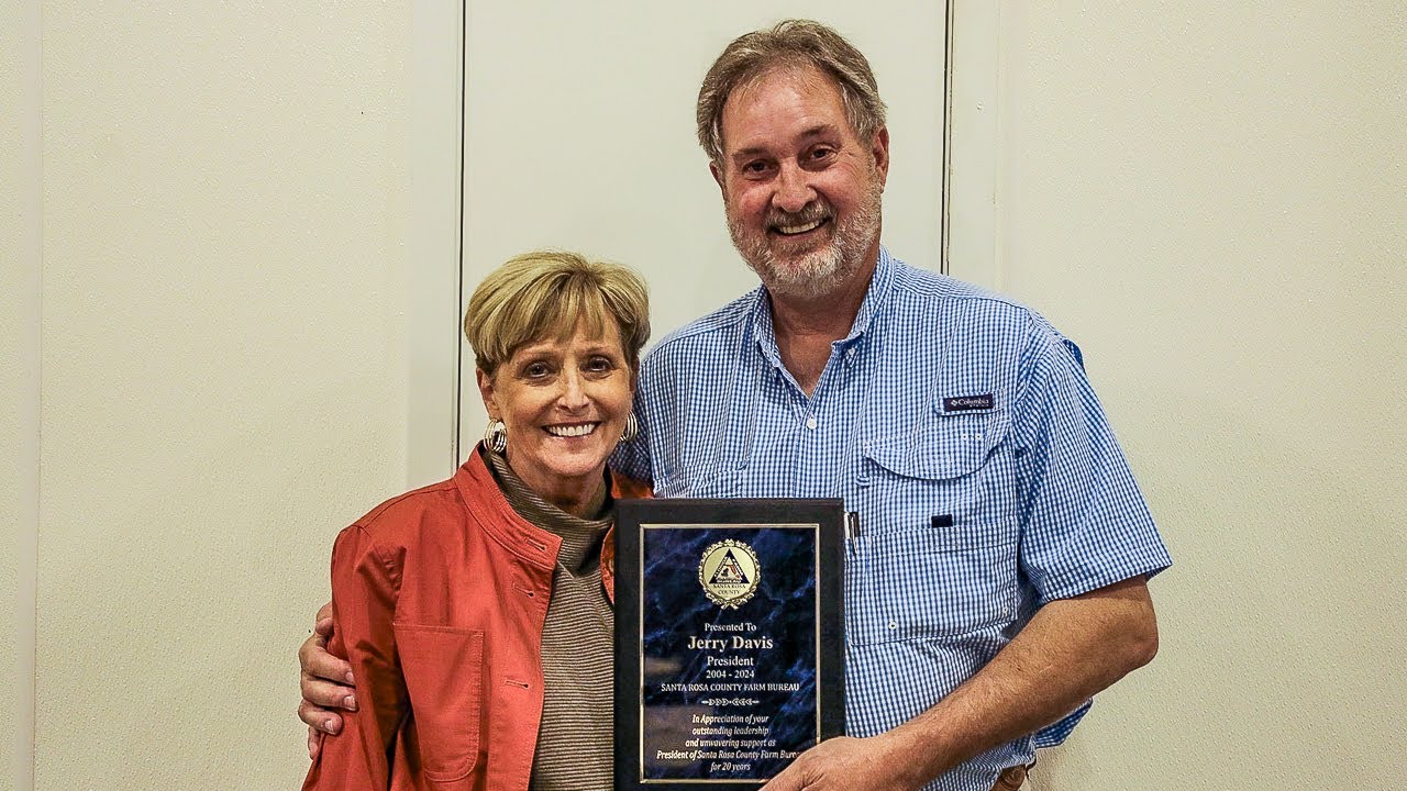 Jerry Davis - 2024 Florida Farm Bureau Distinguished Service Award ...