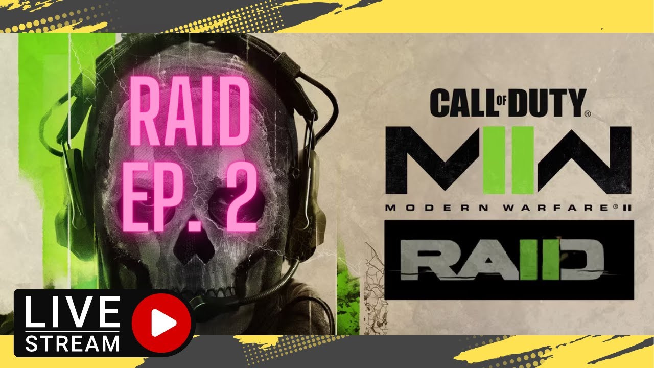 🔴 LIVE - MWII RAID EP. 2 (VETERAN DIFFICULTY) + SECRET KEYCARDS - YouTube