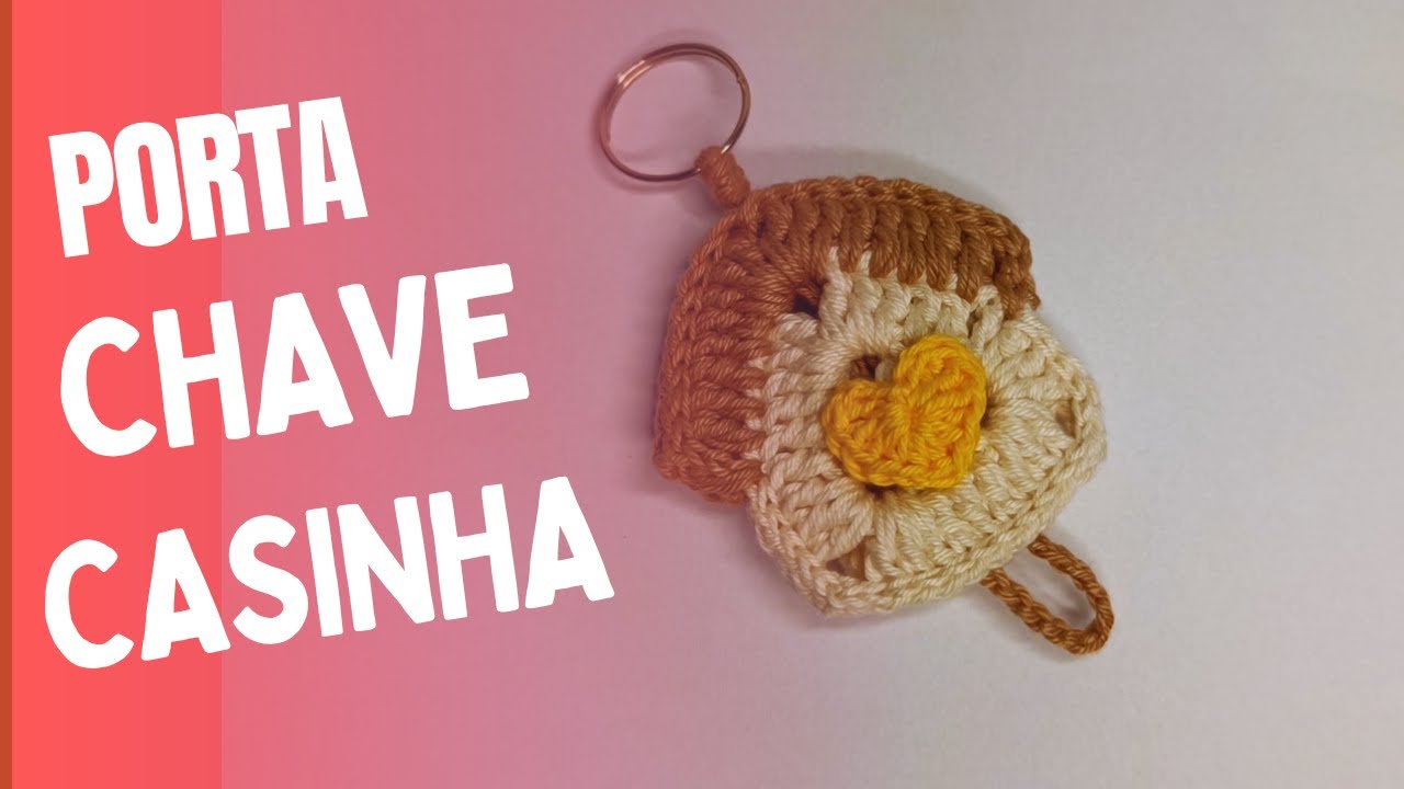 Porta-Chave de Crochê: Tutorial Passo a Passo (Fácil e Prático) - YouTube