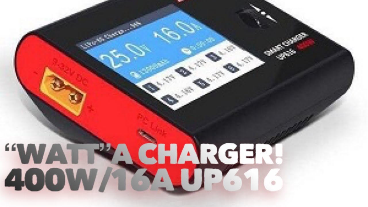 "WATT" a charger UP616 from Ultra Power - SN Hobbies - YouTube