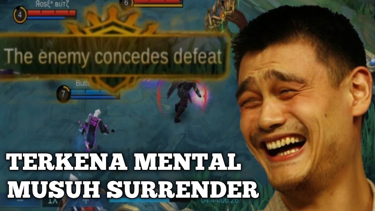 Baru 6 Menitan, Mental Musuh Turun "AUTO SURRENDER" - Mobile Legends ...