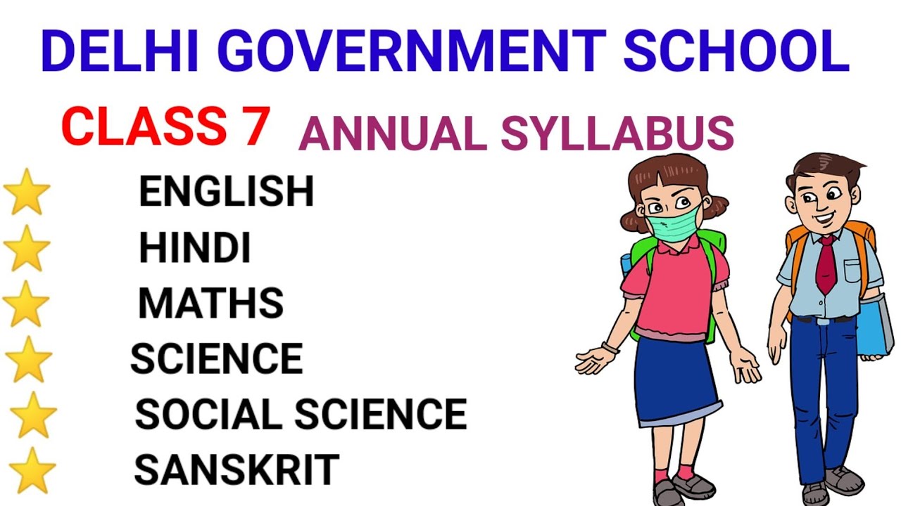 Class 7 All Subjects Syllabus 2022-23!Class 7 New Syllabus!7 Class ...