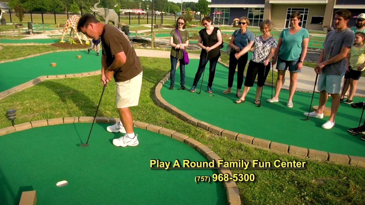 Play A Round Family Fun Center TV Commercial 30 Seconds (Yorktown, VA ...