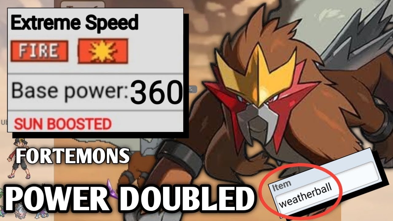 I COMBINED EXTREME SPEED AND WEATHER BALL TO MAKE THE PERFECT MOVE ...