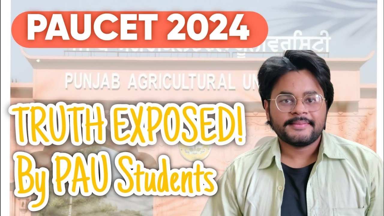 Coaching for PAU CET |Students at PAU exposed the reality|#paucet # ...