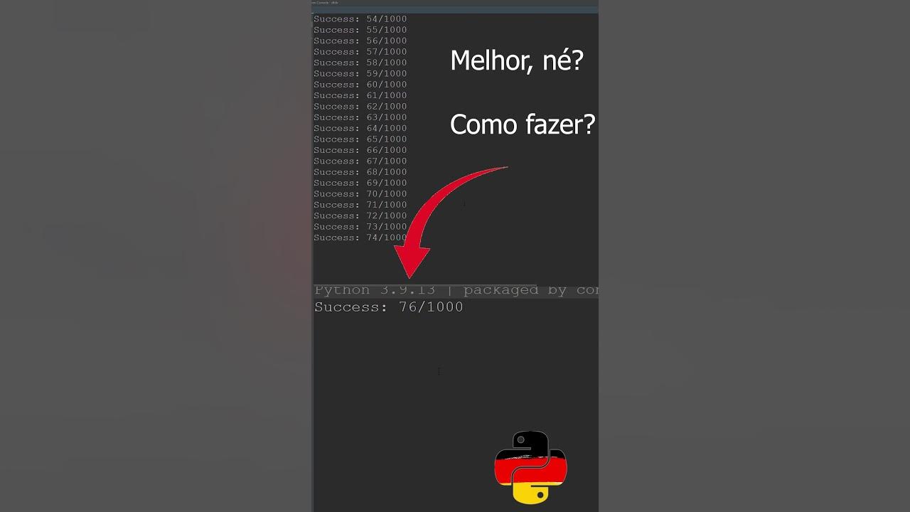 Como imprimir uma enumeração numa linha só em Python - YouTube