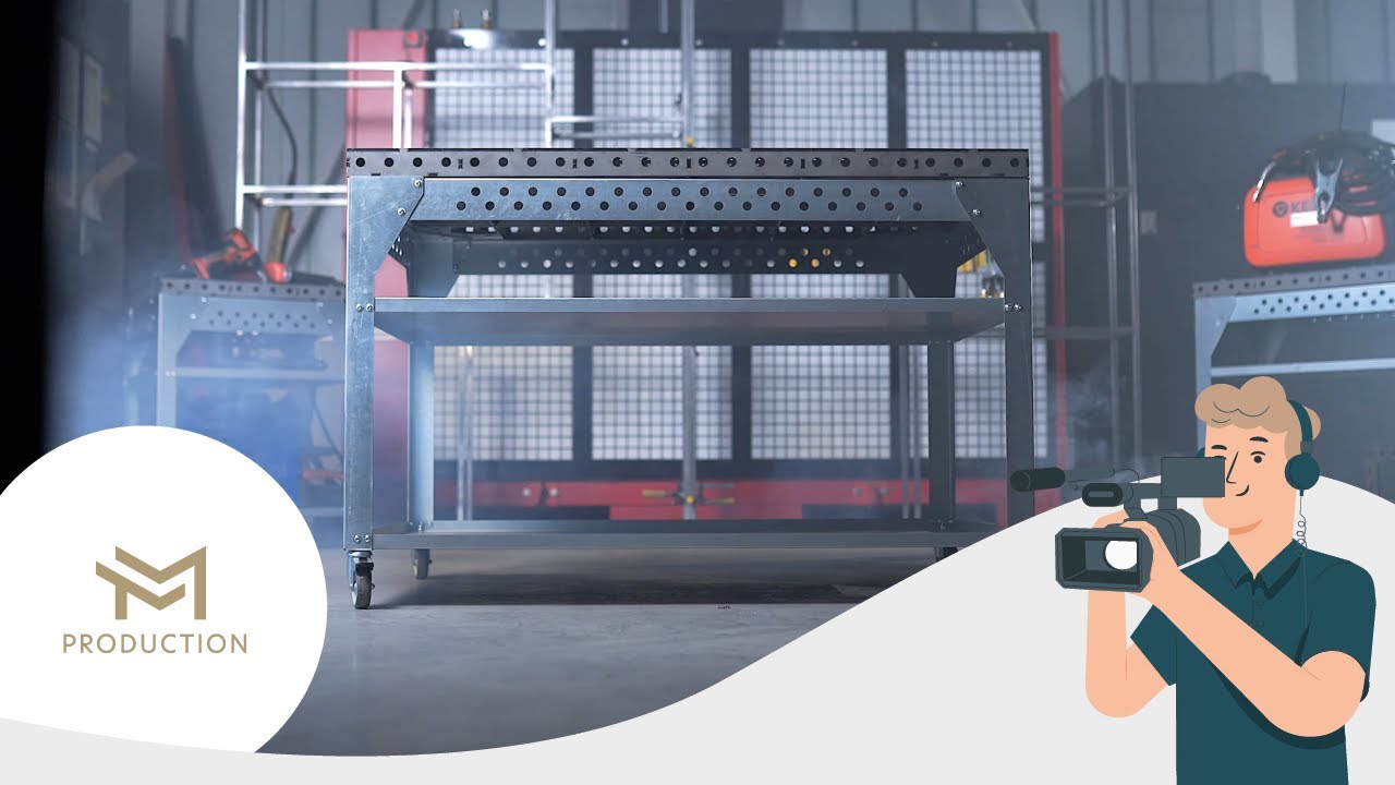 German Welding Tool Schweißtisch - Produktvideo Onlineshop - YouTube