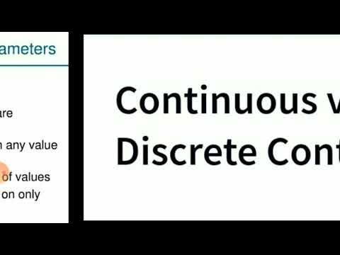 Continuous vs discrete control - YouTube