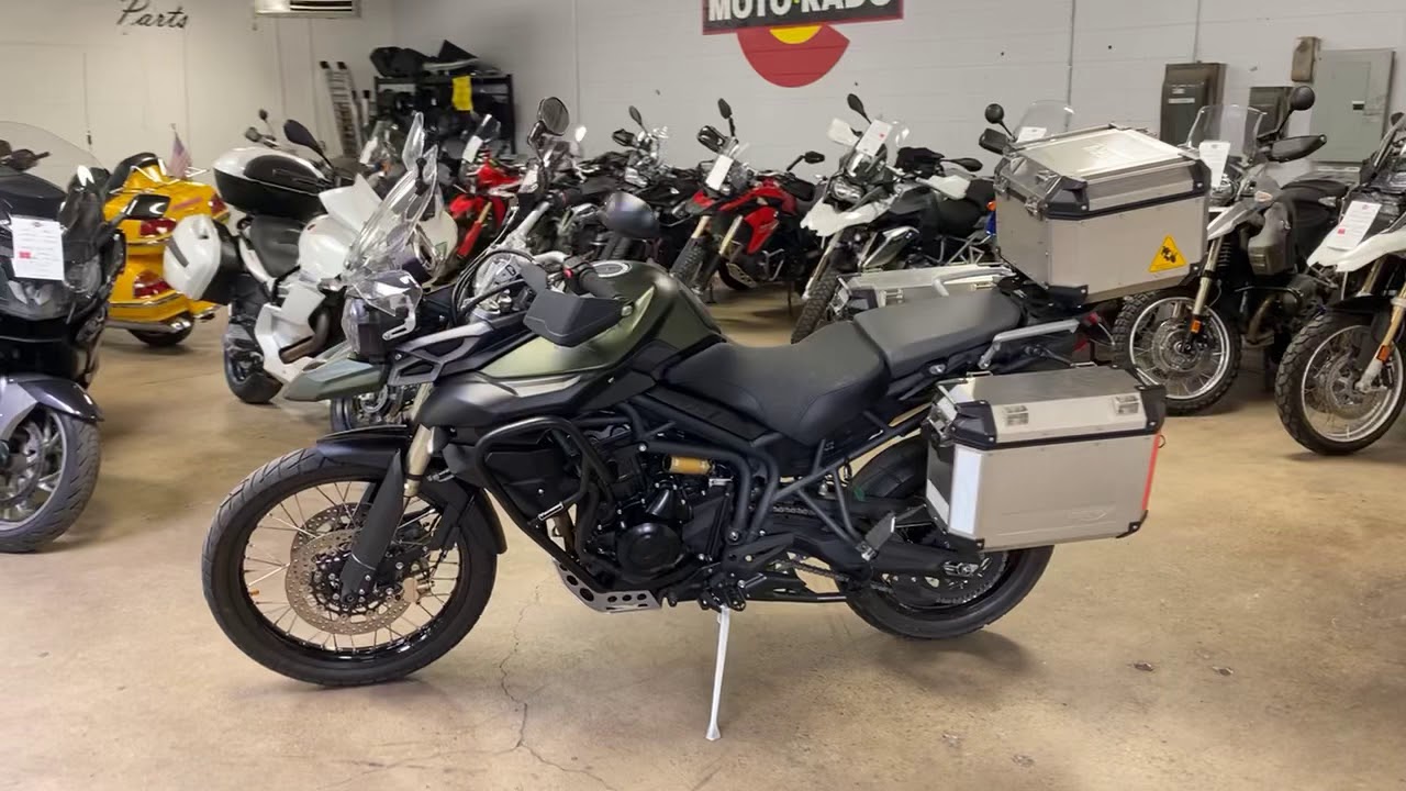 2013 Triumph Tiger XC 800cc T89620 - YouTube
