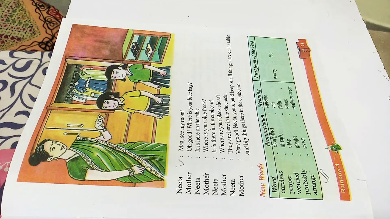 Class 4th English lesson : Here and There - 26th June, 2020 - YouTube