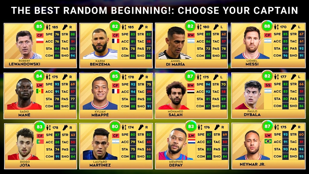 THE BEST RANDOM BEGINNING! | THE ATTACKING SQUAD - DLS 23 CHALLENGE ...