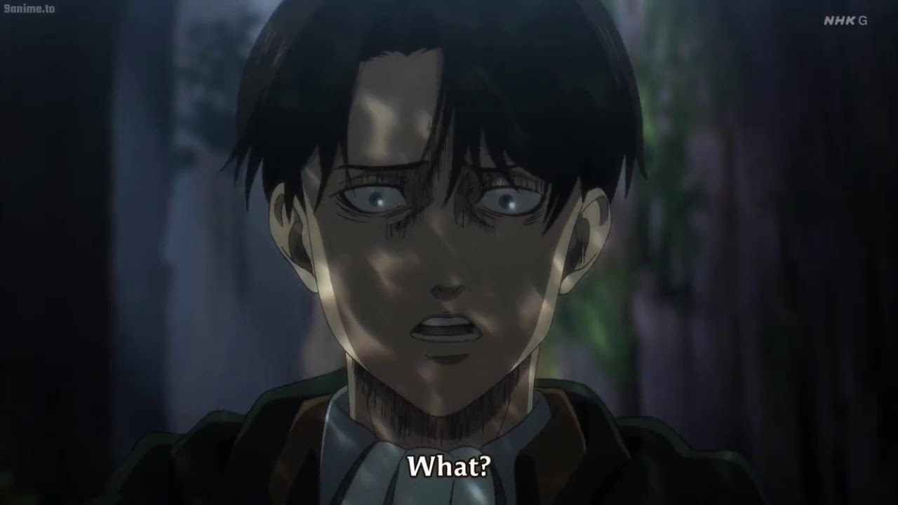 Levi vs Titan Comrades (Scouts transformed into Titans) — Attack on ...