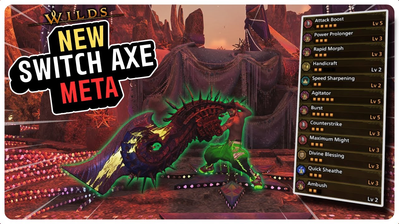THE STRONGEST SWITCH AXE JUST DROPPED – Gogma Artian Switch Axe Is ...