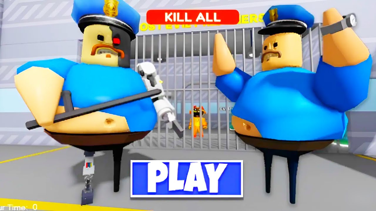 CYBORG BARRY’S PRISON RUN! New Obby! Full Play WALKTHROUGH - YouTube