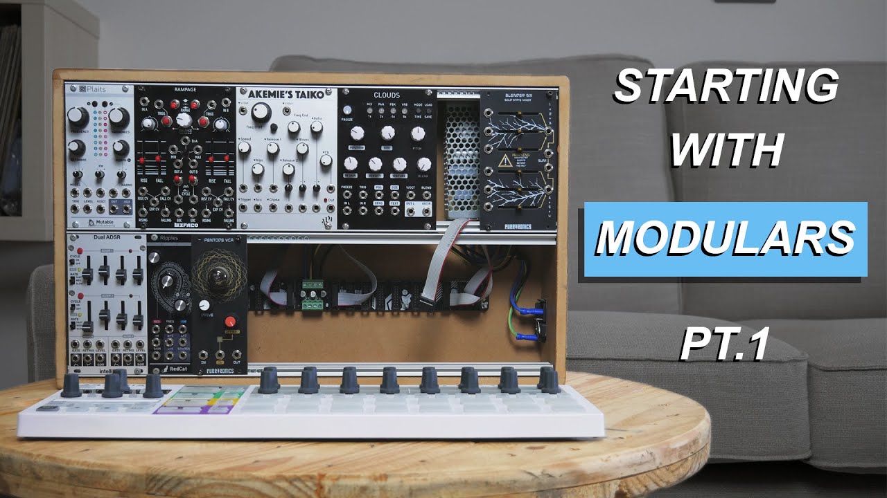 How to start with Modular Synths - Pt. 1: CASES | distilled noise - YouTube