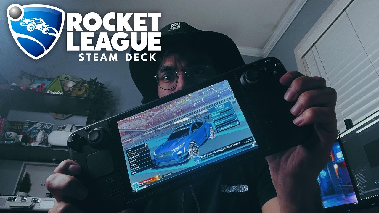 Steam Deck: Rocket League Gameplay 60fps (windows 11) - YouTube