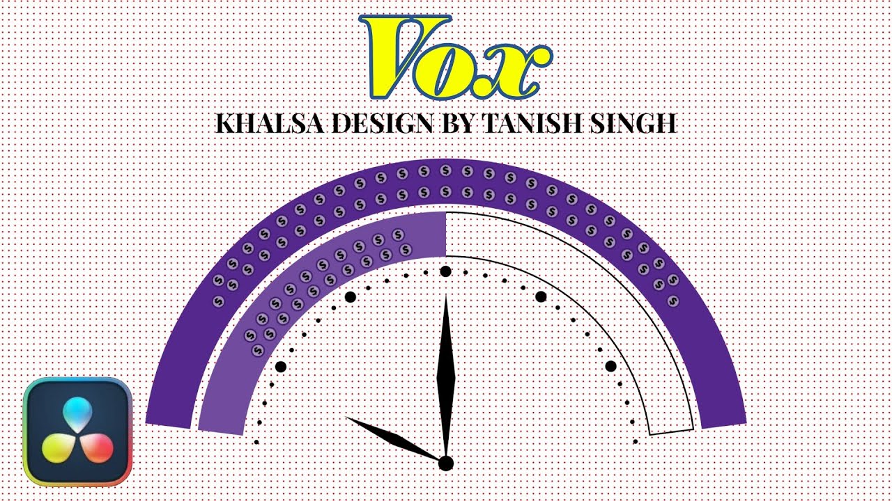 VOX Style Graph Clock Animation in Davinci Resolve | Davinci Resolve ...