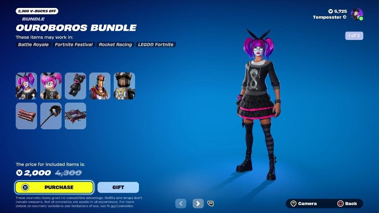 Fortnite Item Shop (Apr 2) The Ouroboros Bundle Is Back - YouTube