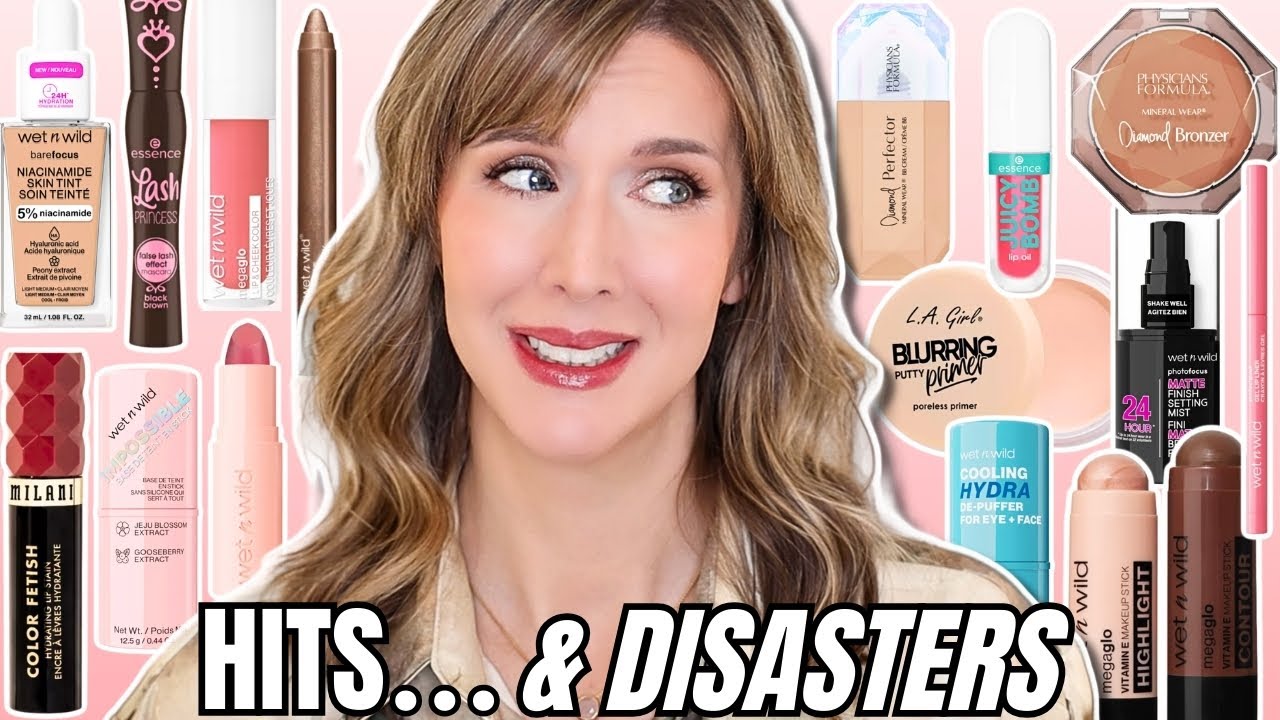 Testing TONS of NEW DRUGSTORE MAKEUP | Good, Bad & Disastrous New ...