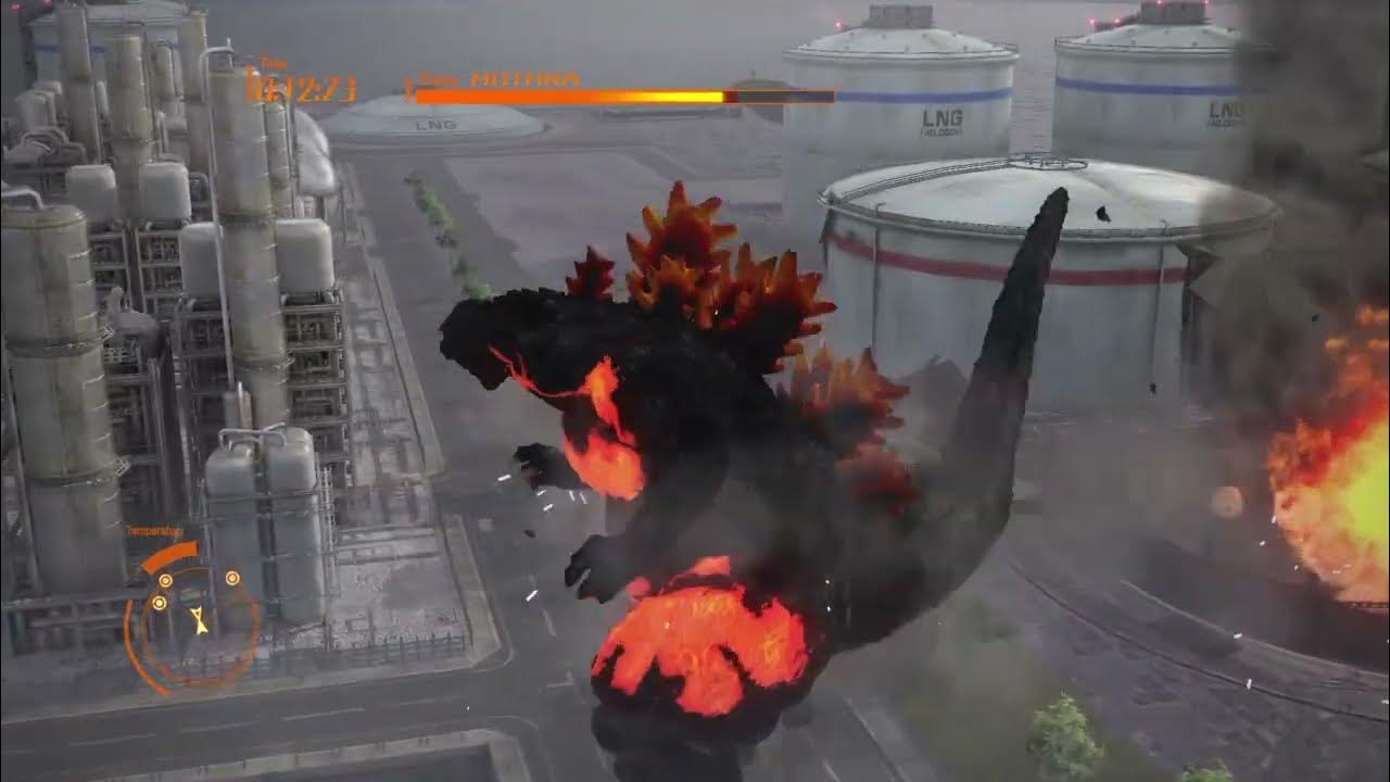Burning Godzilla vs Mothra (Larva) - GODZILLA (PS4) - YouTube