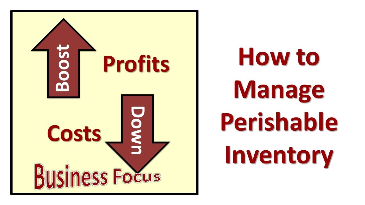How to Manage Perishable Inventory - YouTube