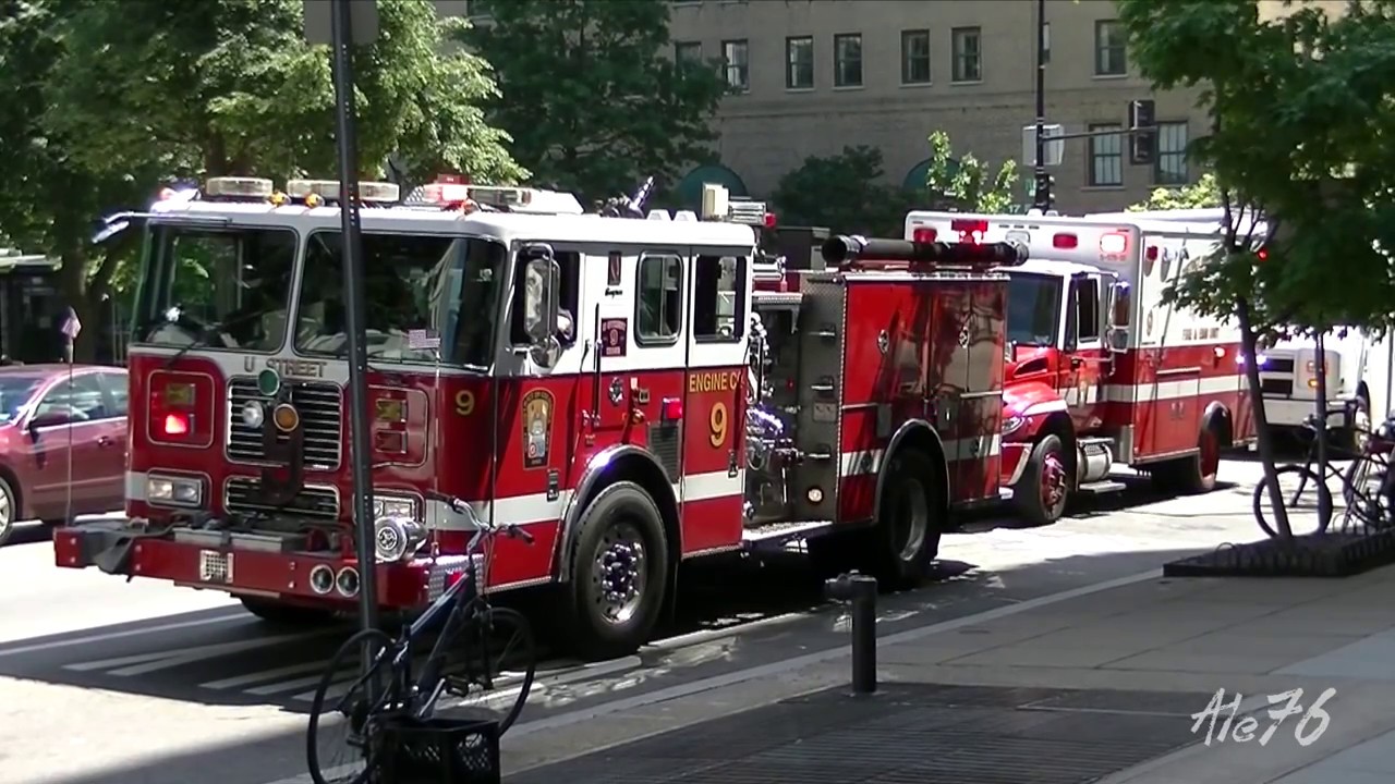 DCFD Engine Co 9 Medical Unit 9 Medical Call - YouTube