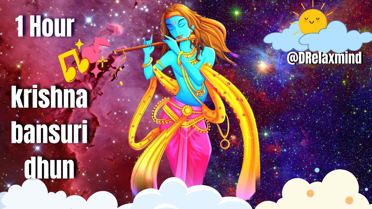 Sri Krishna flute music relaxing | krishna bansuri dhun | Krishna flute ...