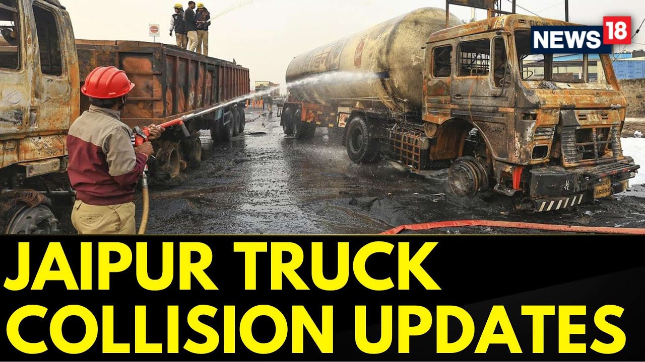 Jaipur Truck Accident News Updates | Exclusive CCTV Footage Of Jaipur's ...