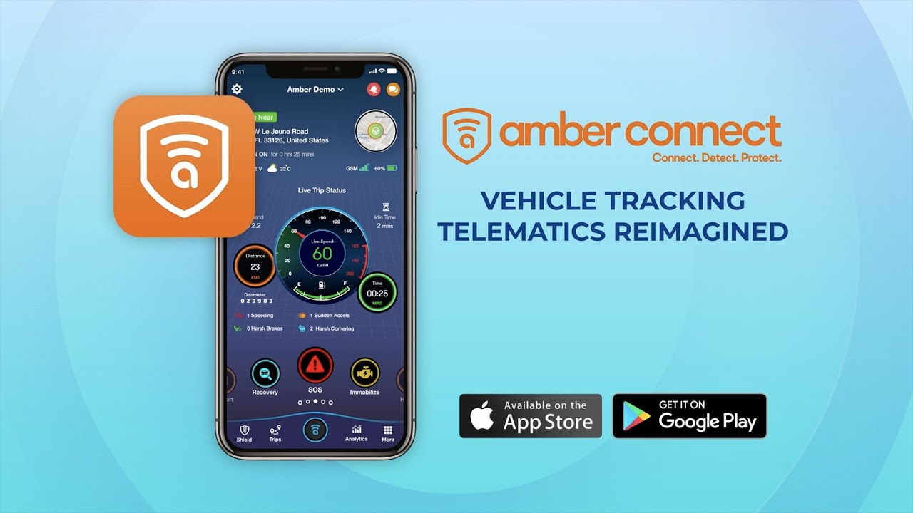 Amber Connect App - Vehicle & Asset Tracking Made Effective and Easy ...