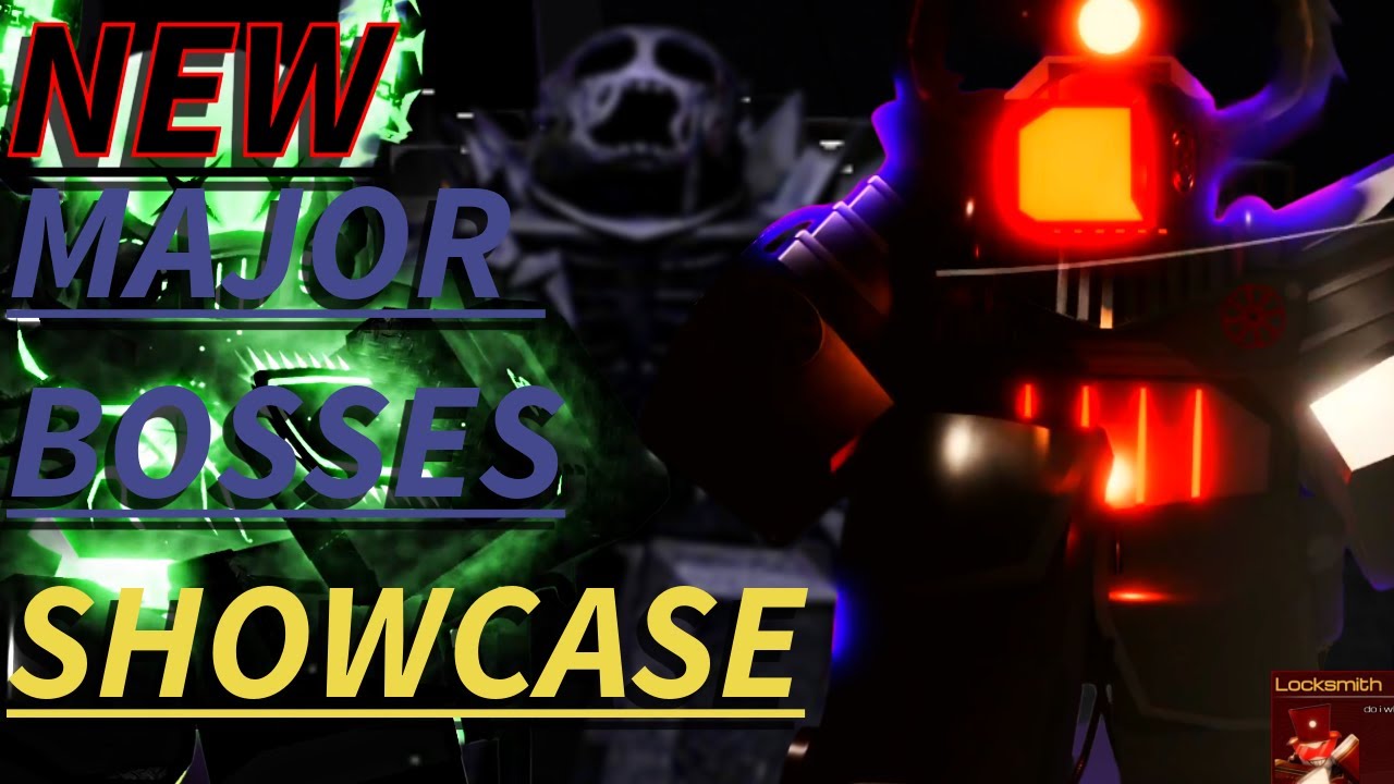 🔴NEW MAJOR BOSSES SHOWCASES IN ORIGINAL TDS RP🔴 - YouTube