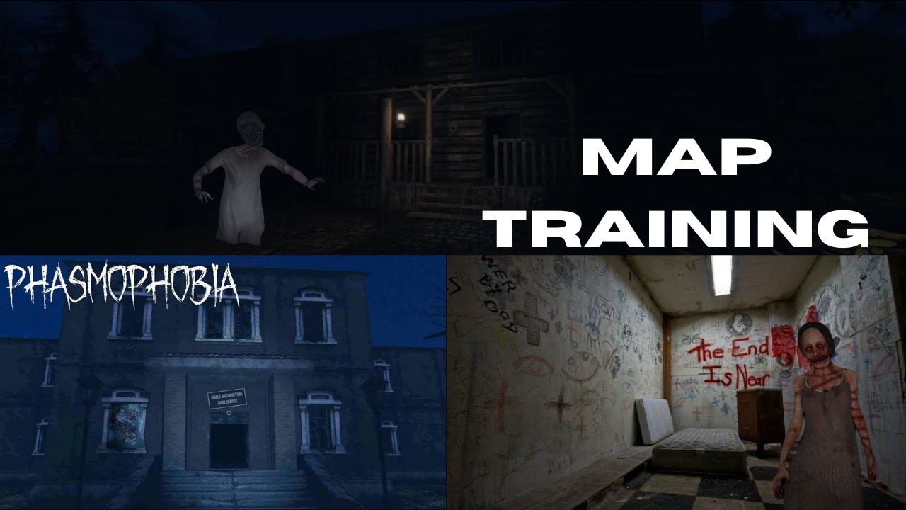 Phasmophobia: Big Map Training on professional (2021) - YouTube