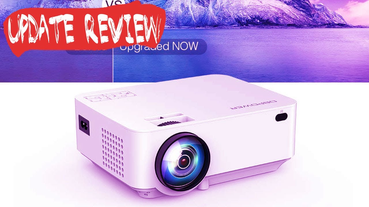 DBPOWER Upgraded Mini Projector - Best 4k Projector Review - YouTube