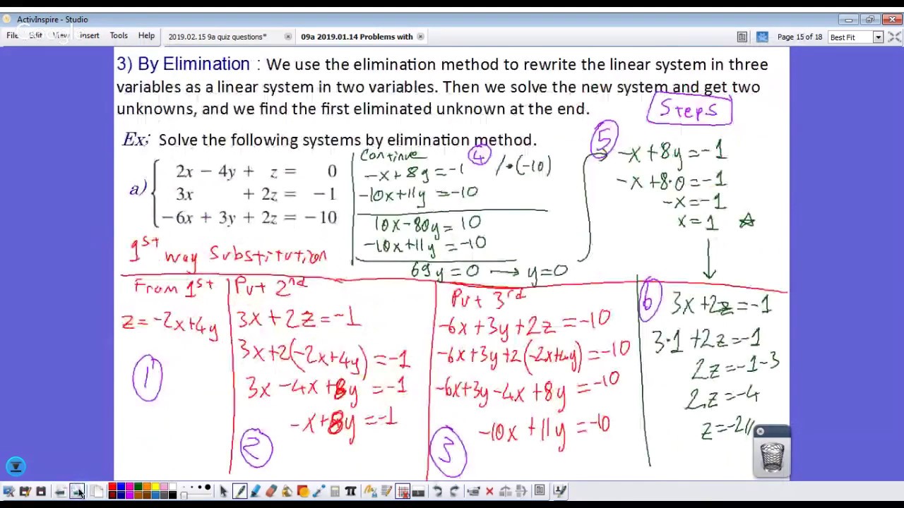 Gr9 Extra lesson, motion problem, mixture problem, linear equations ...
