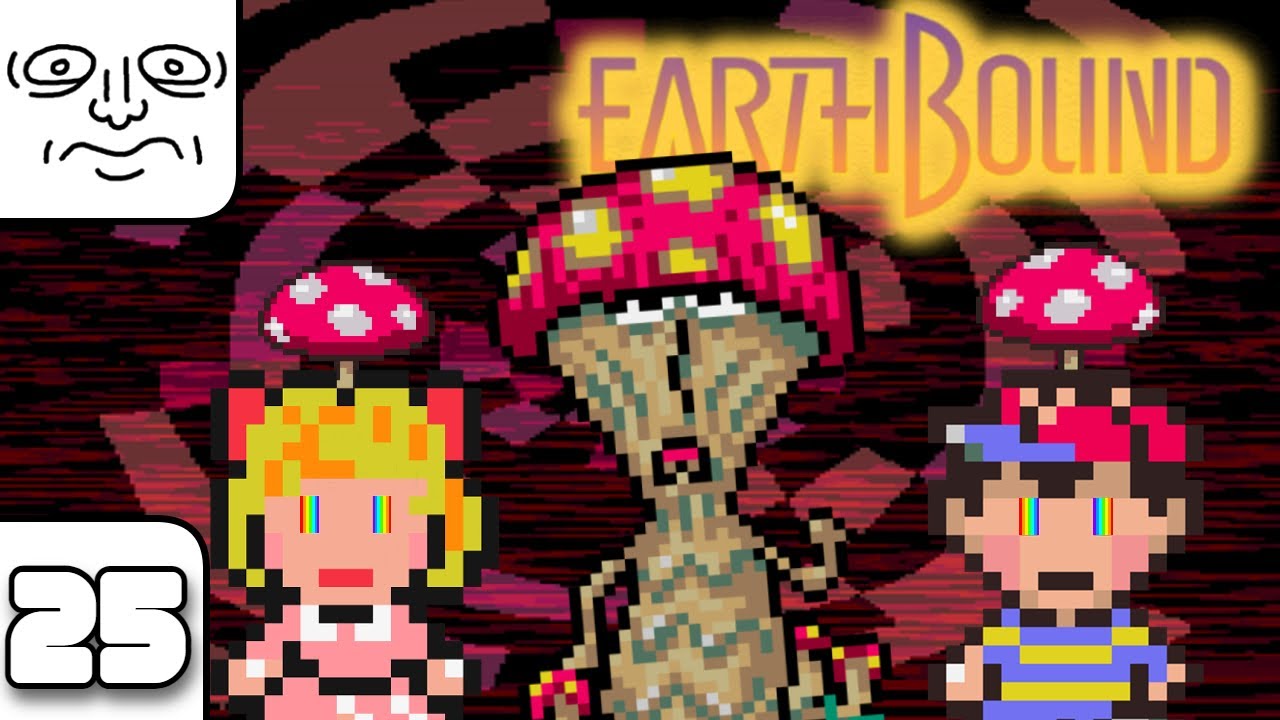 EarthBound - Part 25: High on Shrooom! - YouTube