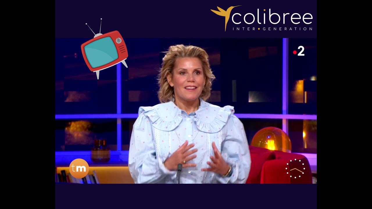 On parle de COLIBREE Intergeneration sur TéléMatin avec Laura tenoudji ...