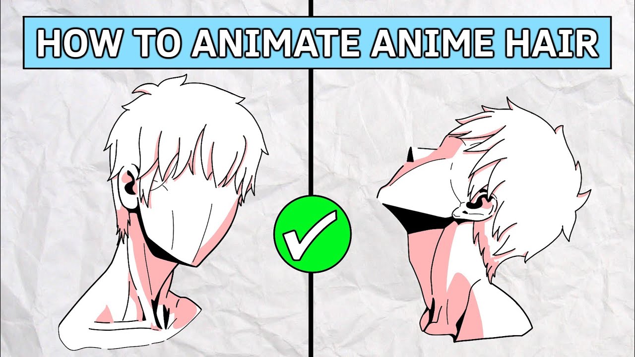 How to animate an anime hair movement in 2026 (flipaclip tutorial ...