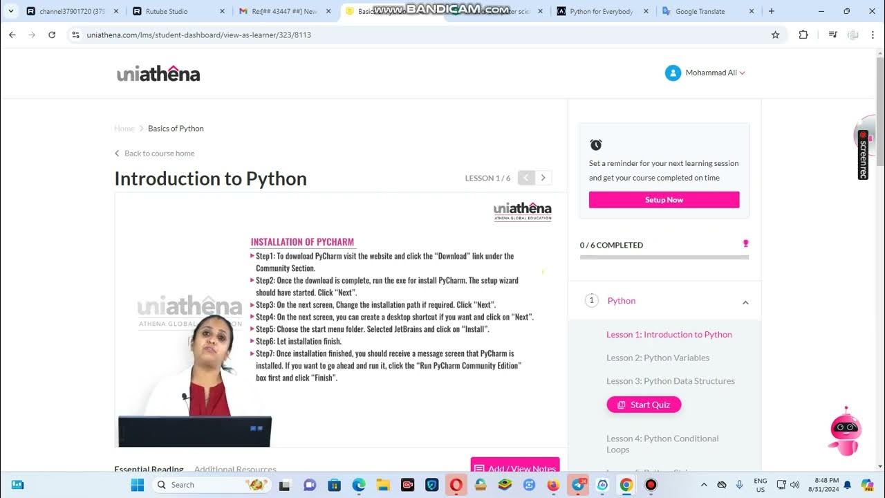 Introduction to Python - YouTube