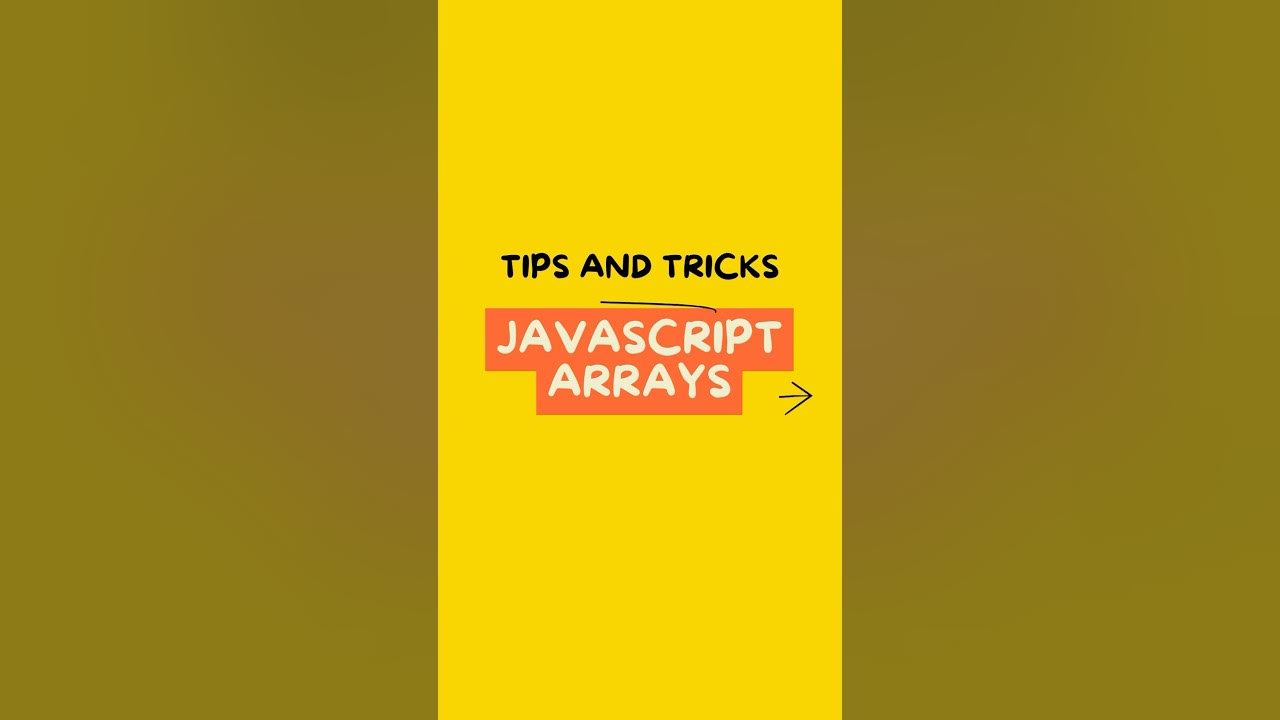 Js Arrays Codingforbeginners Javascripttips Learnjavascript 3150
