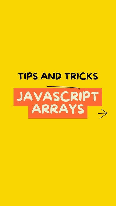 Js Arrays Codingforbeginners Javascripttips Learnjavascript