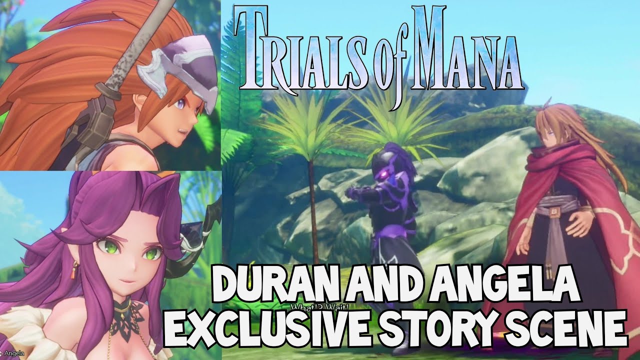 Duran and Angela - Main Character Exclusive Story Scene - Trials of ...