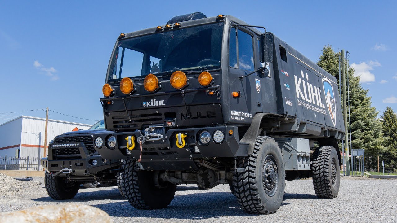 Transforming Kuhl's Military Truck into the ULTIMATE Marketing Rig ...